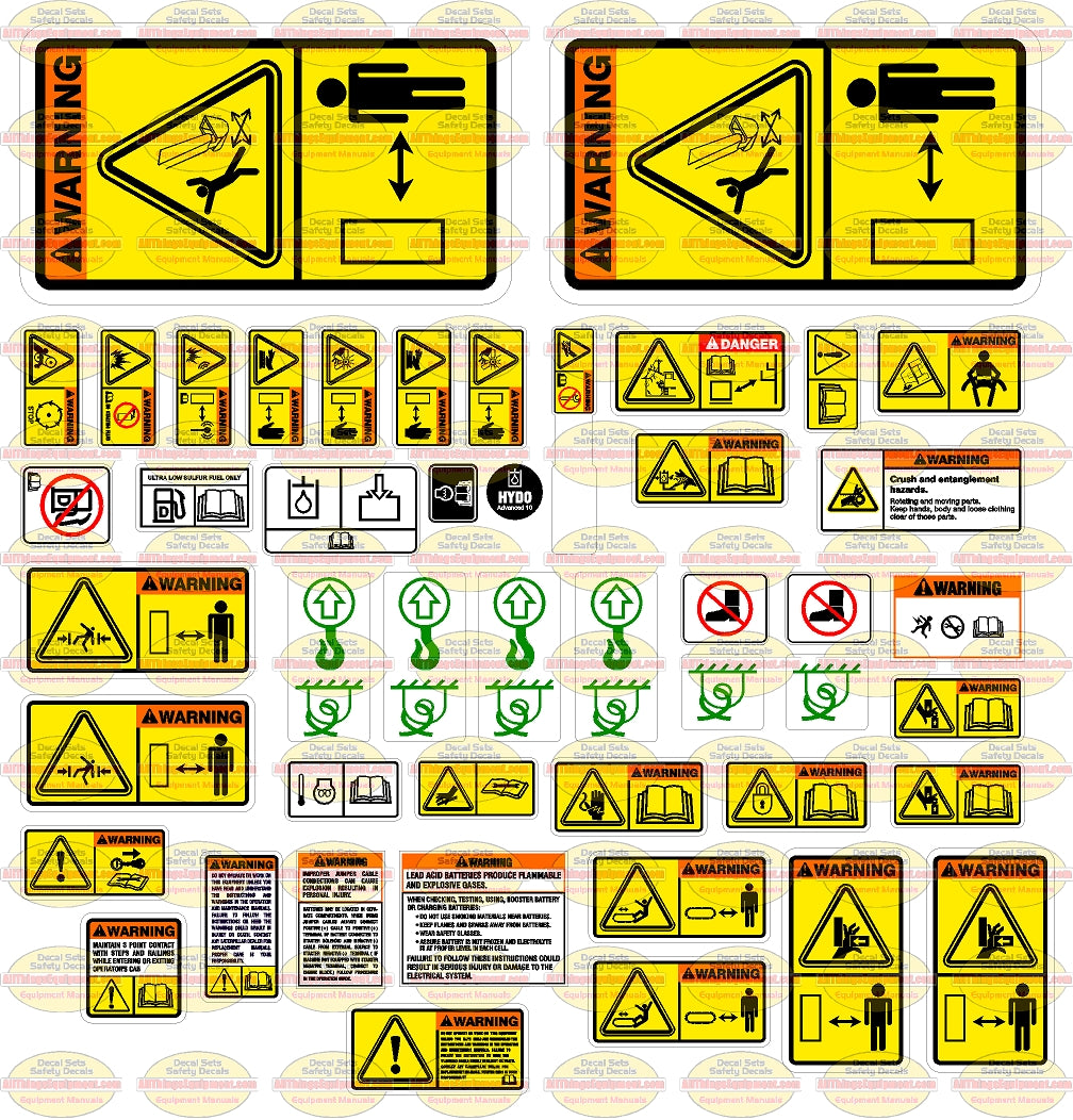 Caterpillar Full Excavator Safety Set
