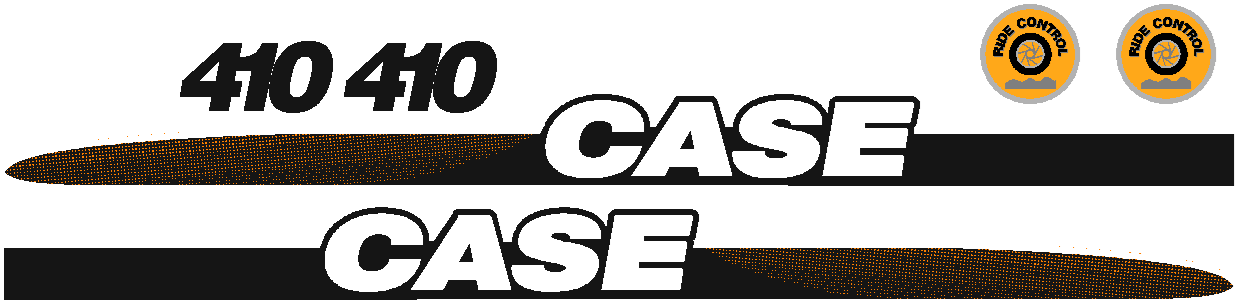Case 410 Decal Set