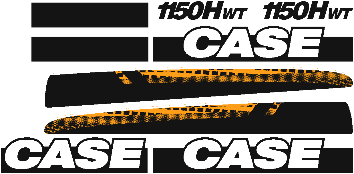 Case 1150H LT Decal Set