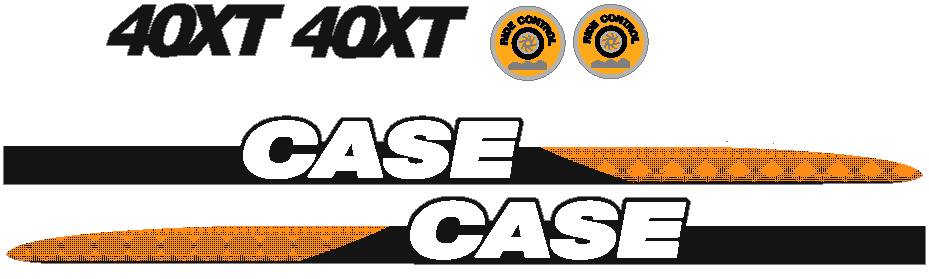 Case 40 XT Decal Set