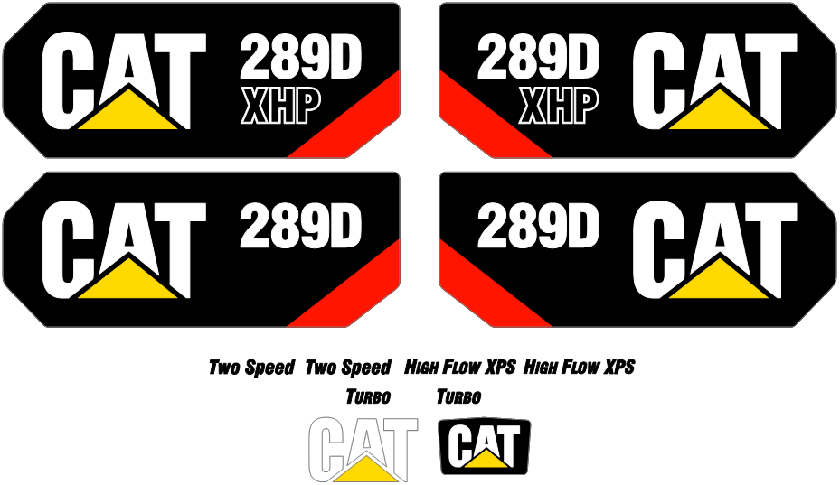 Caterpillar Decals