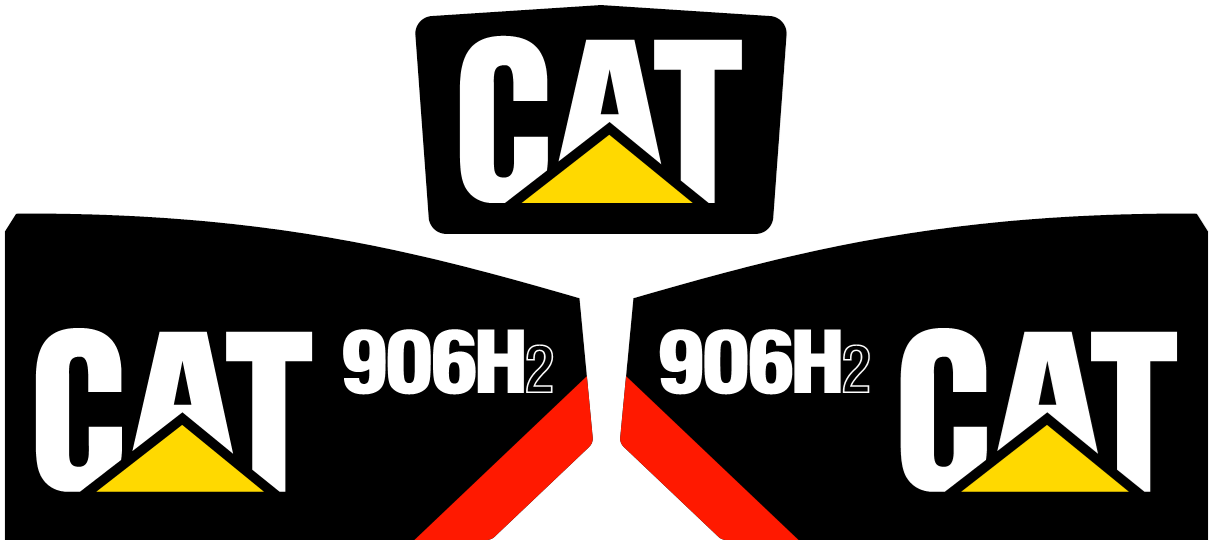 Caterpillar 906H2 Decal Set