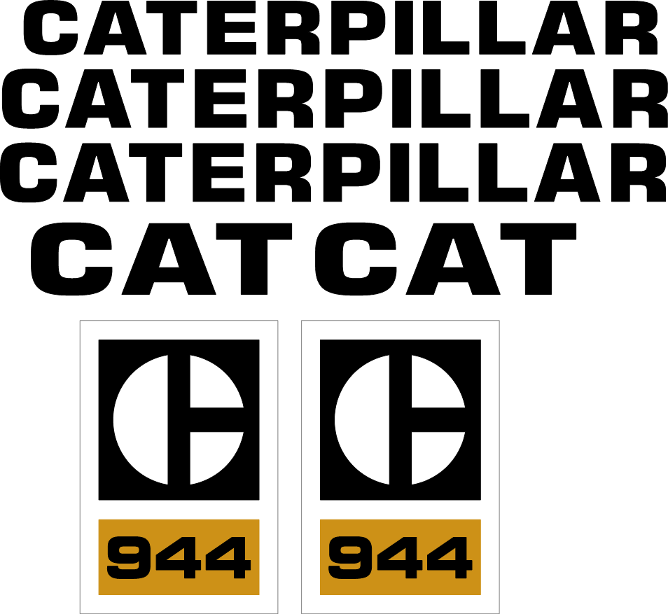 Caterpillar 944 Decal Set
