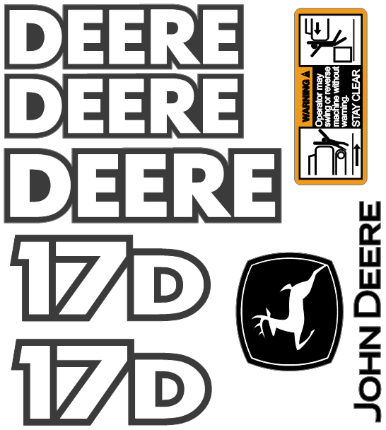 John Deere Logo Decals