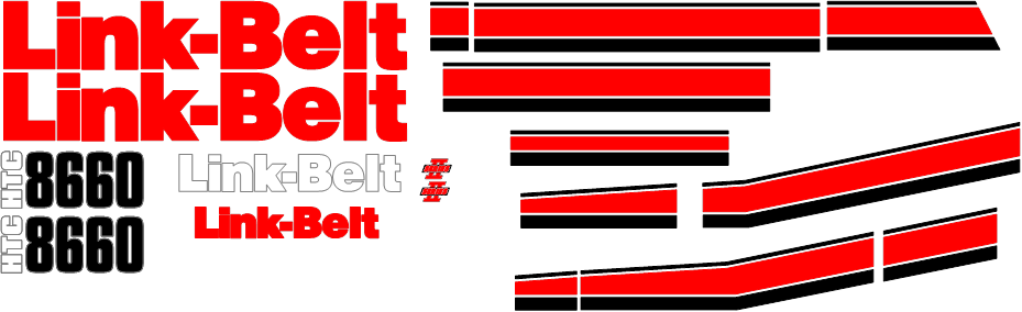 Linkbelt Decals
